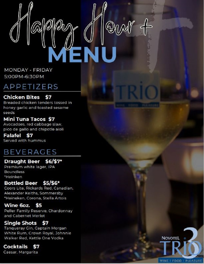 Trio Restaurant & Bar | Toronto, ON | (416) 218-3868